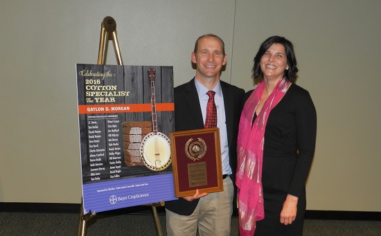 Morgan Named 2016 Extension Cotton Specialist of the Year - Cotton Grower