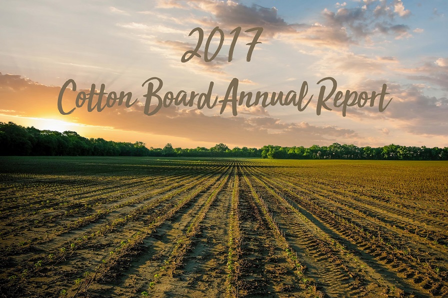 Cotton Board 2017 Annual Report Now Available - Cotton Grower